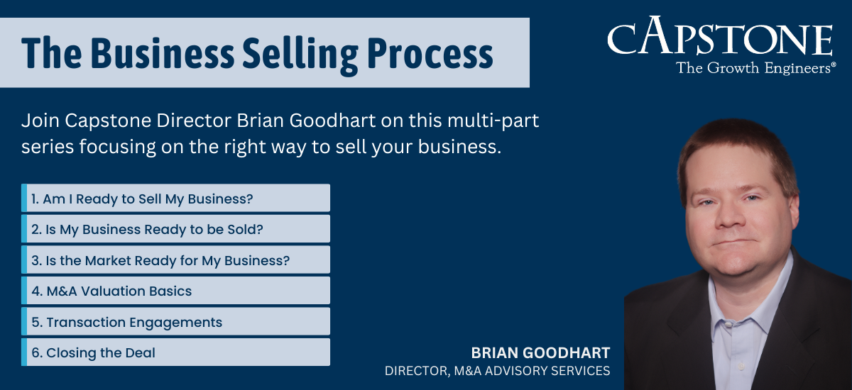 The Business Selling Process – Capstone Strategic, Inc.